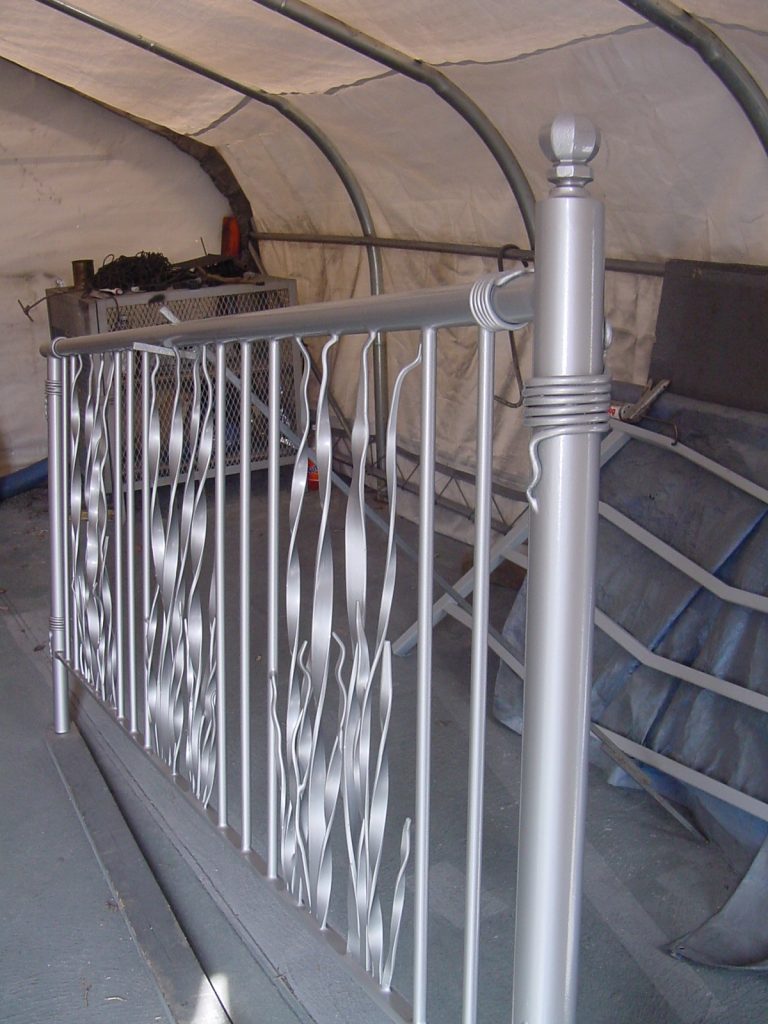 Interior Artistic Railing 14 | Newman Iron Works