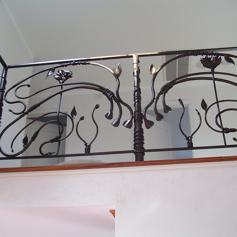 Interior Artistic Railings | Newman Iron Works
