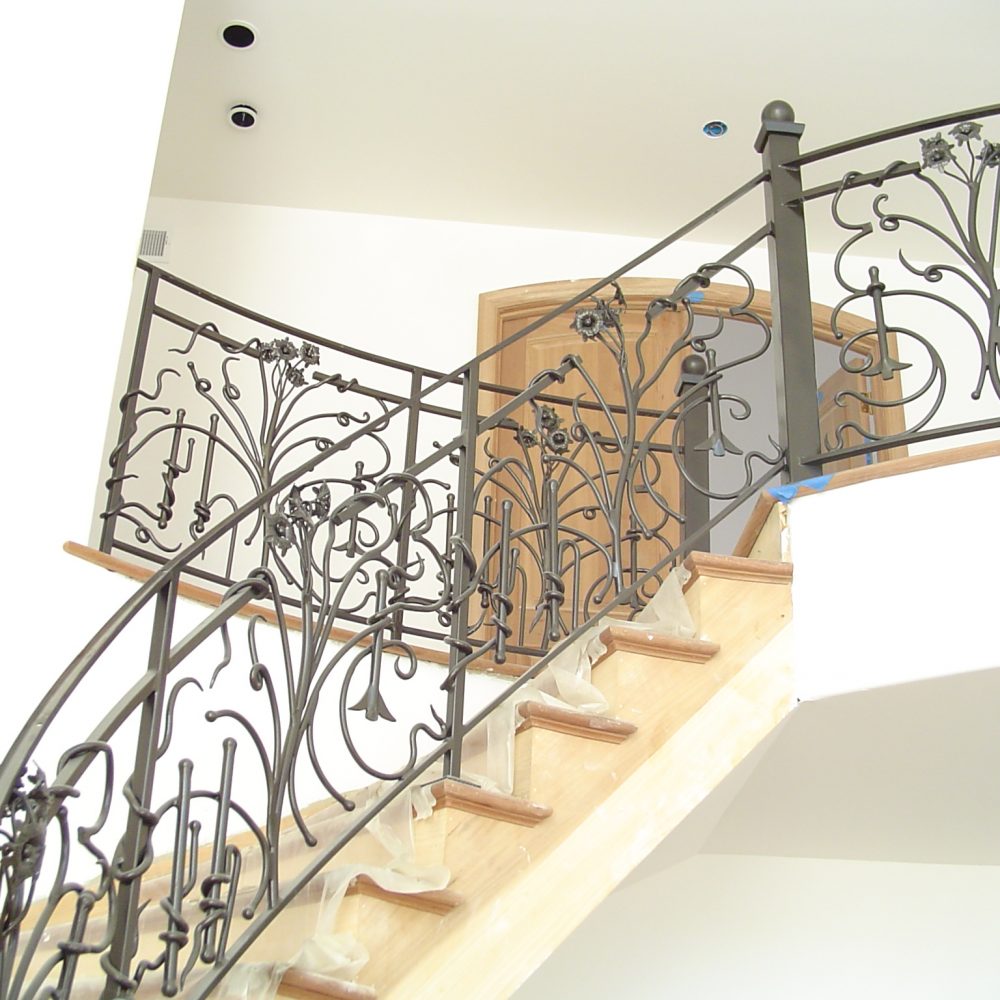 Interior Artistic Railings | Newman Iron Works