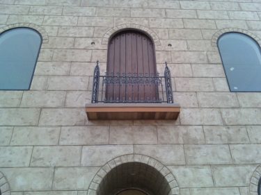 Exterior Faux Balcony Railing 16 | Newman Iron Works