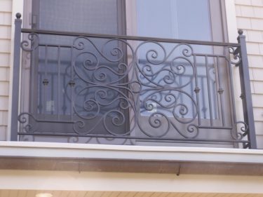Exterior Faux Balcony Railing 10 | Newman Iron Works