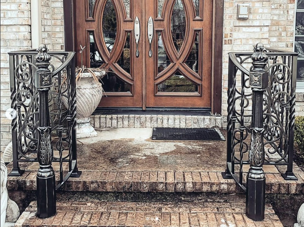 Exterior Custom Railing 3 | Newman Iron Works