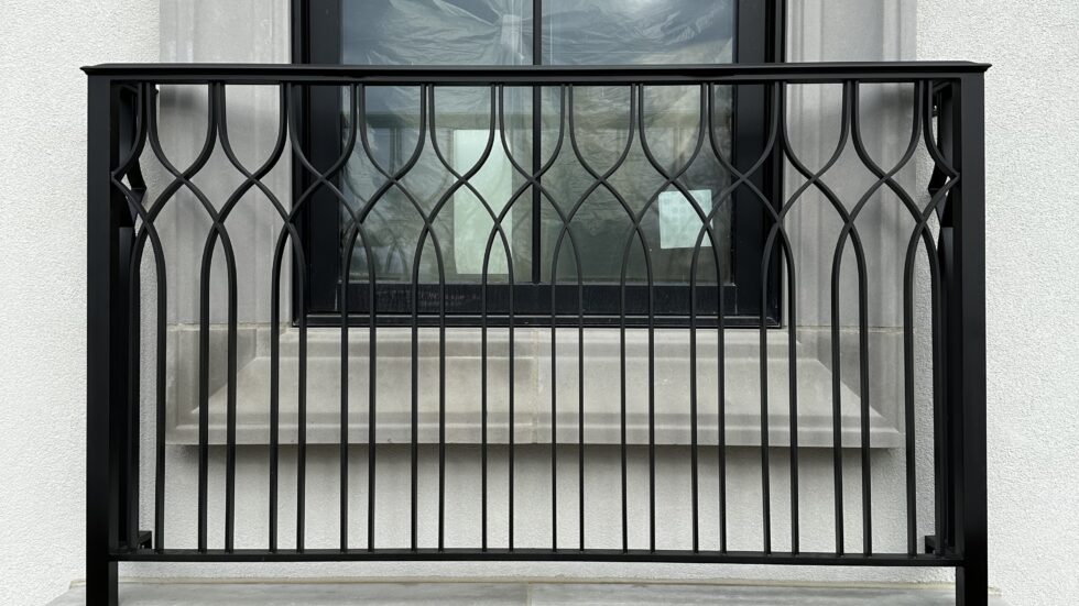Exterior Faux Balcony Railing 5 | Newman Iron Works