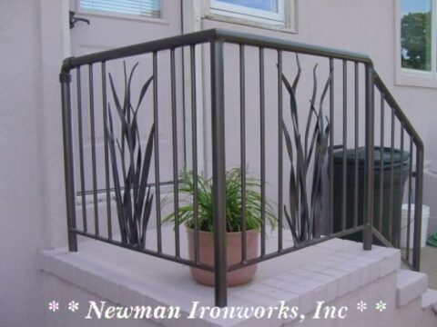 Exterior Custom Railing 17 | Newman Iron Works