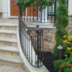 Exterior Custom Railing 45 | Newman Iron Works