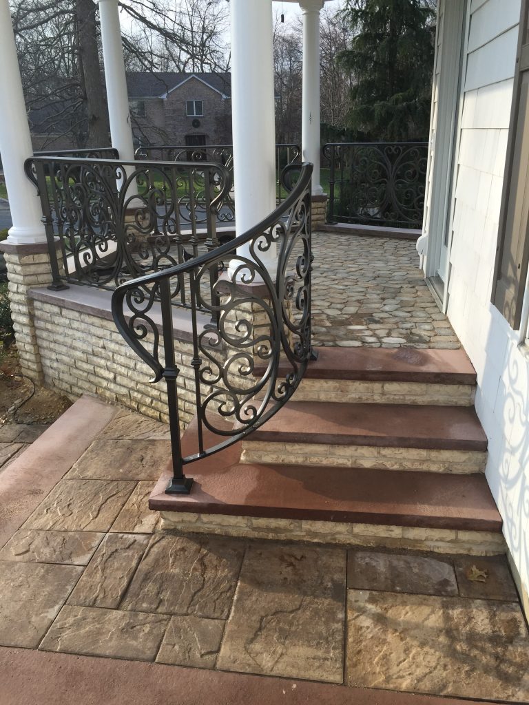 Exterior Custom Railing 10 | Newman Iron Works