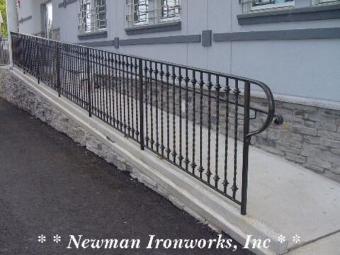 Handicap Railing 12 | Newman Iron Works