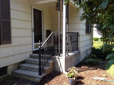 Exterior Standard Railing 7 | Newman Iron Works