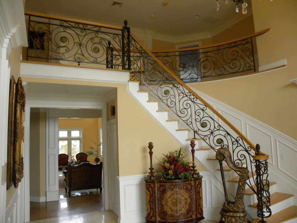 Interior Custom Railing 36 | Newman Iron Works