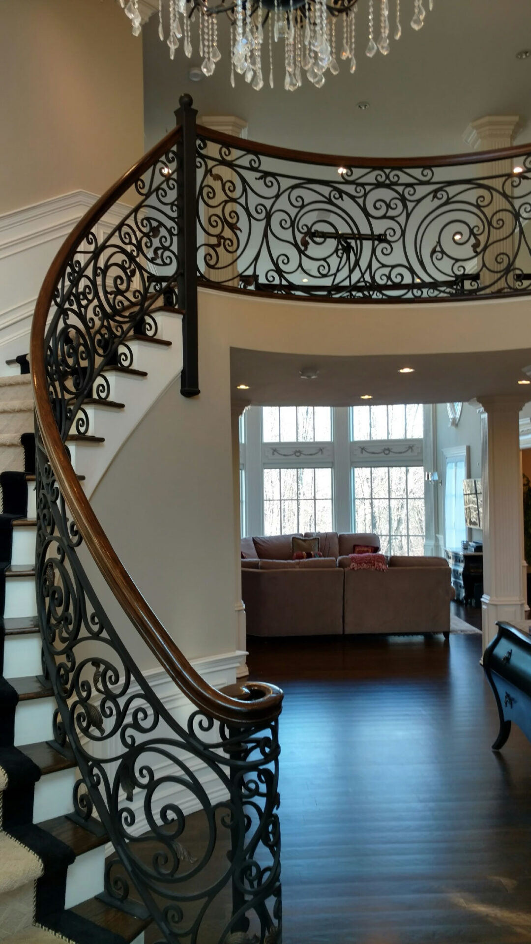 Interior Custom Railing 11 | Newman Iron Works