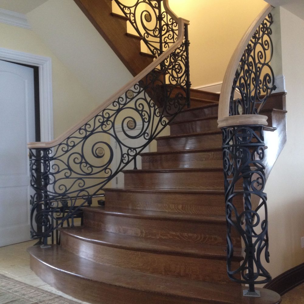 Interior Custom Railings | Newman Iron Works