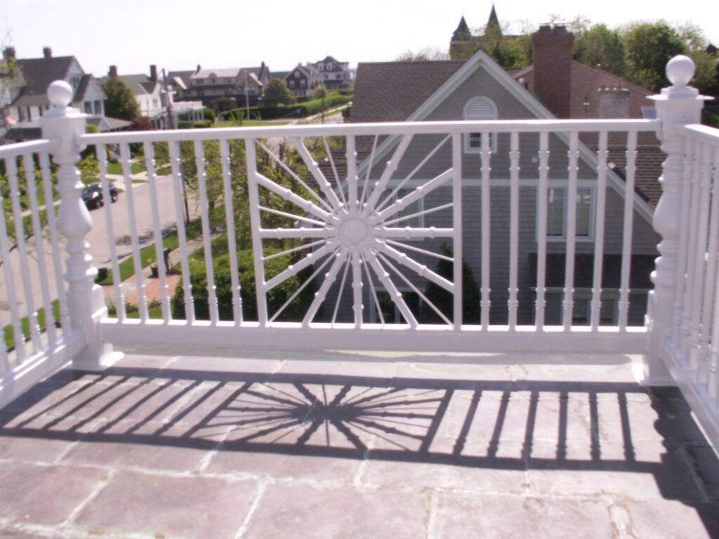 Exterior True Balcony Rail 25 | Newman Iron Works