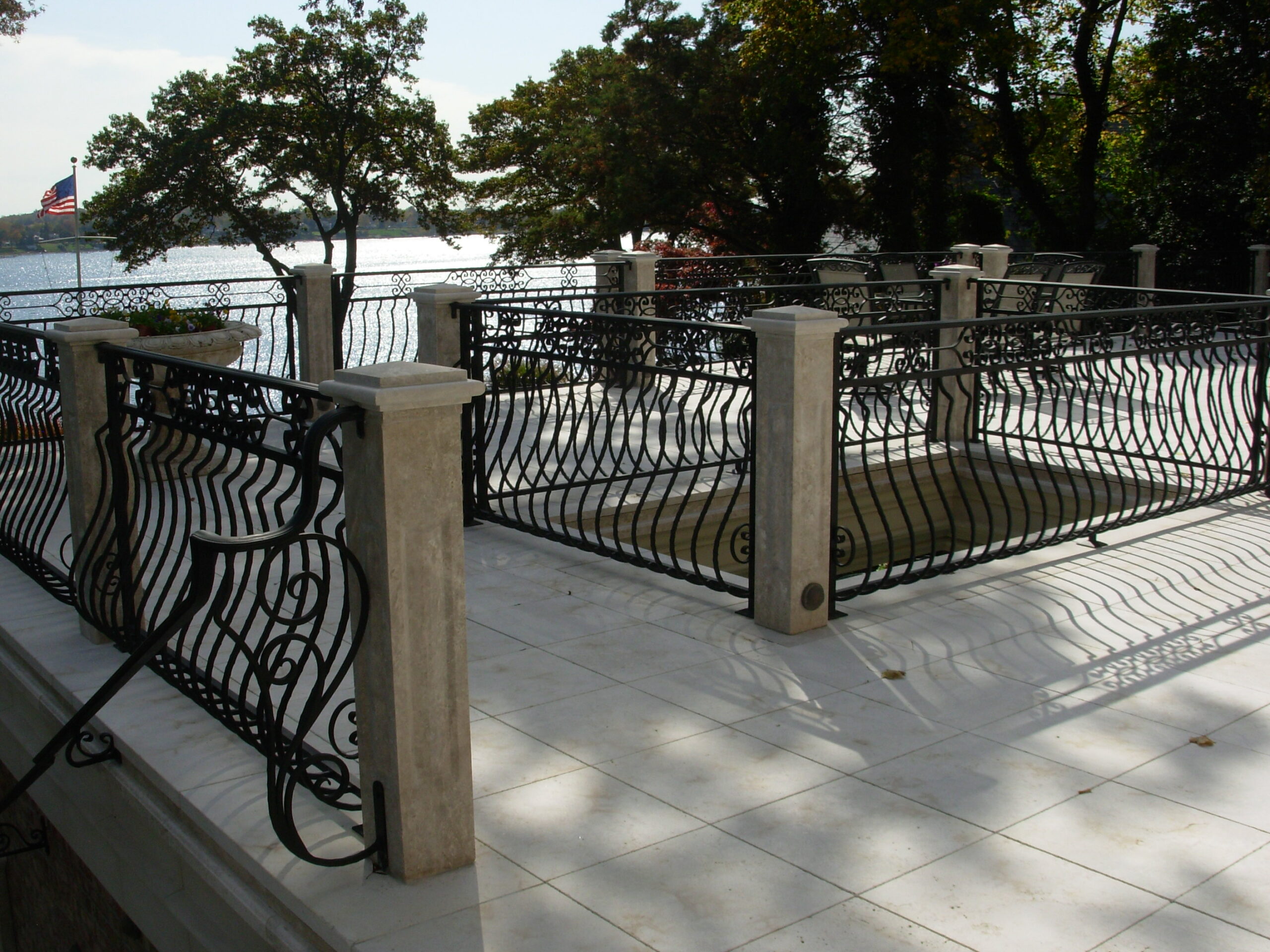 Wrought Iron Railings Made to Order by Newman Iron Works