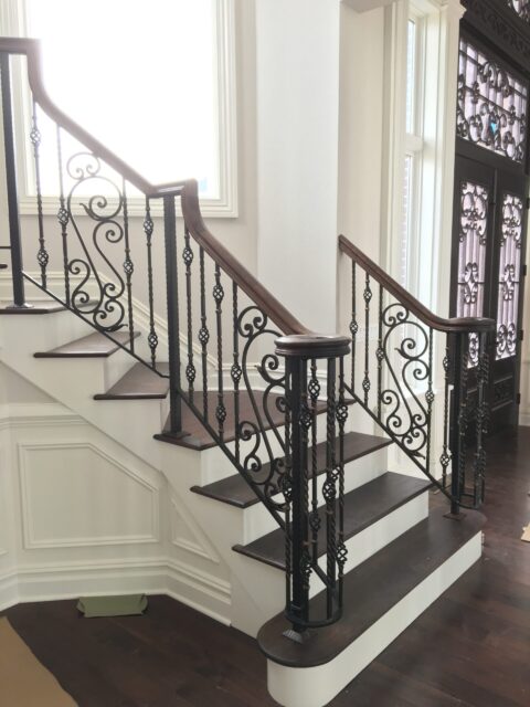 Interior Standard Railing 11 | Newman Iron Works