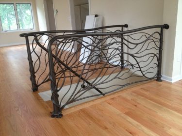 Interior Artistic Railing 10 | Newman Iron Works