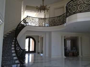 Interior Custom Railing 3 | Newman Iron Works