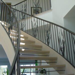 Interior Artistic Railings | Newman Iron Works