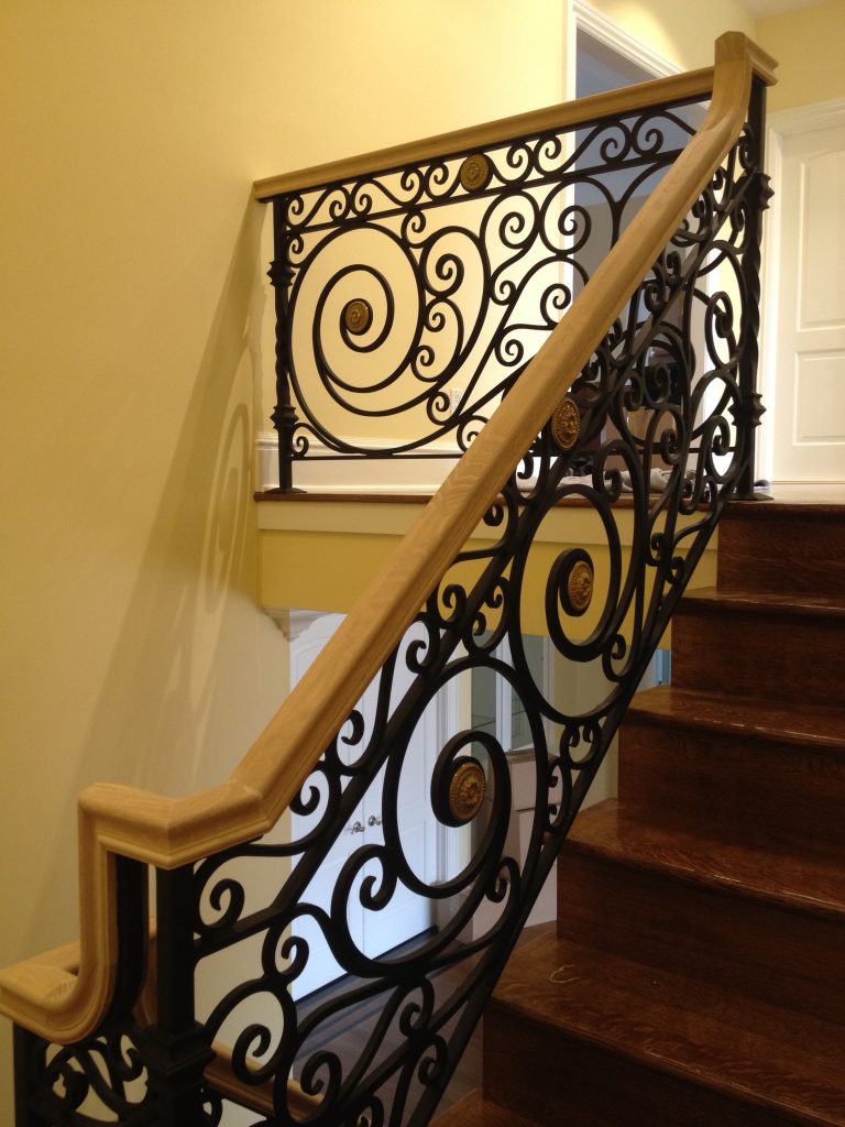 Interior Custom Railing 6 | Newman Iron Works