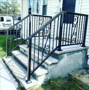 Exterior Standard Railing 12 | Newman Iron Works
