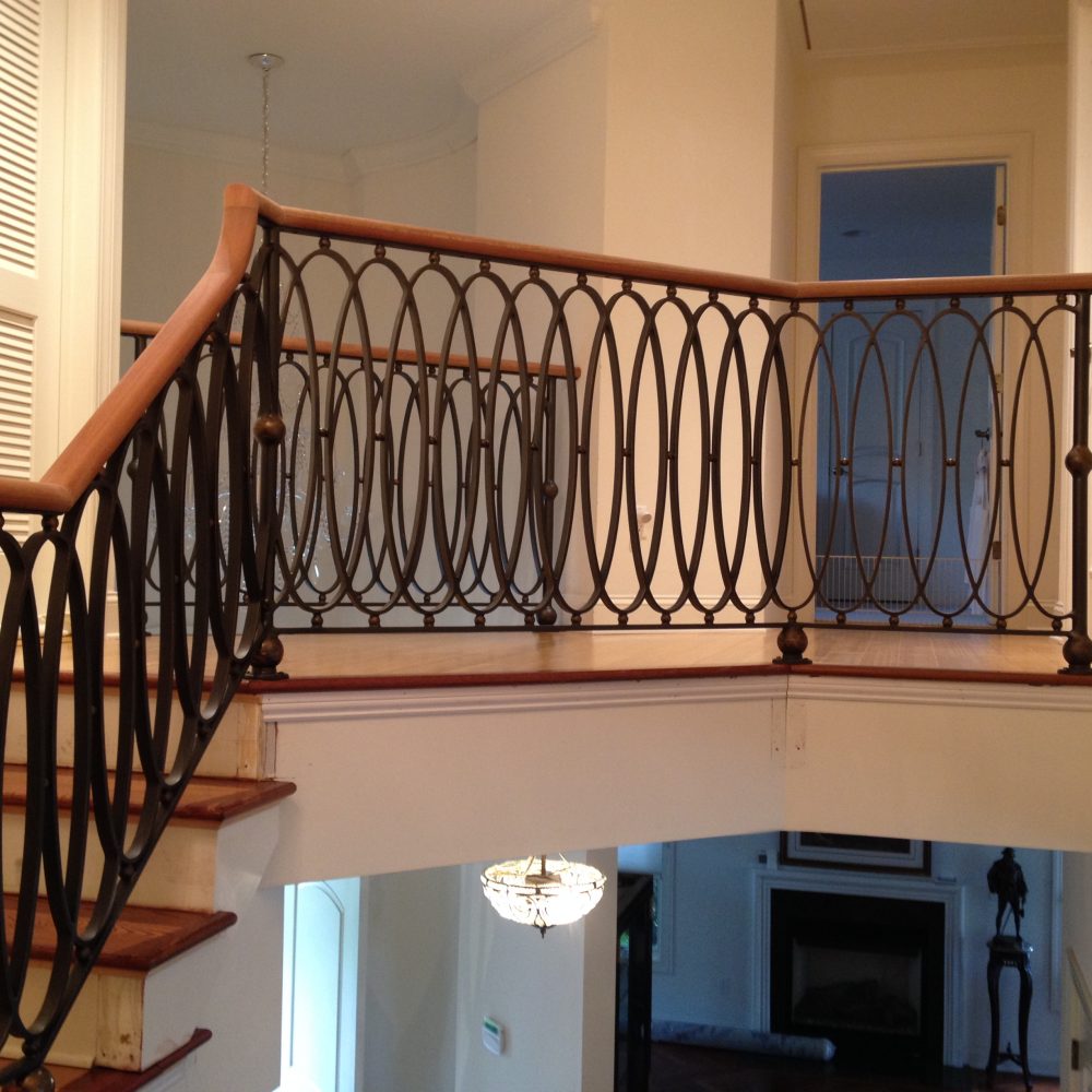 Interior Contemporary Railings | Newman Iron Works