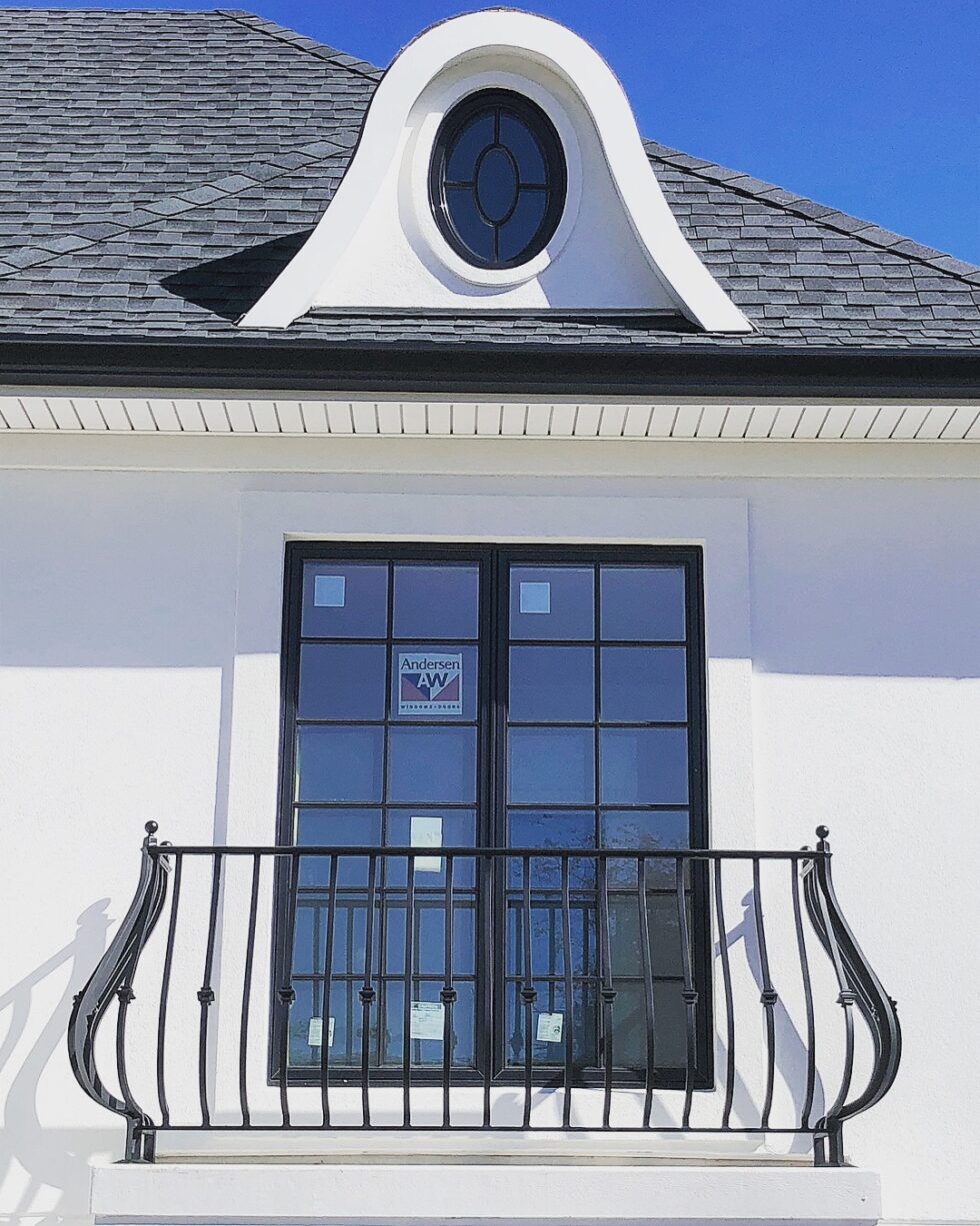 Exterior Faux Balcony Railing 12 | Newman Iron Works