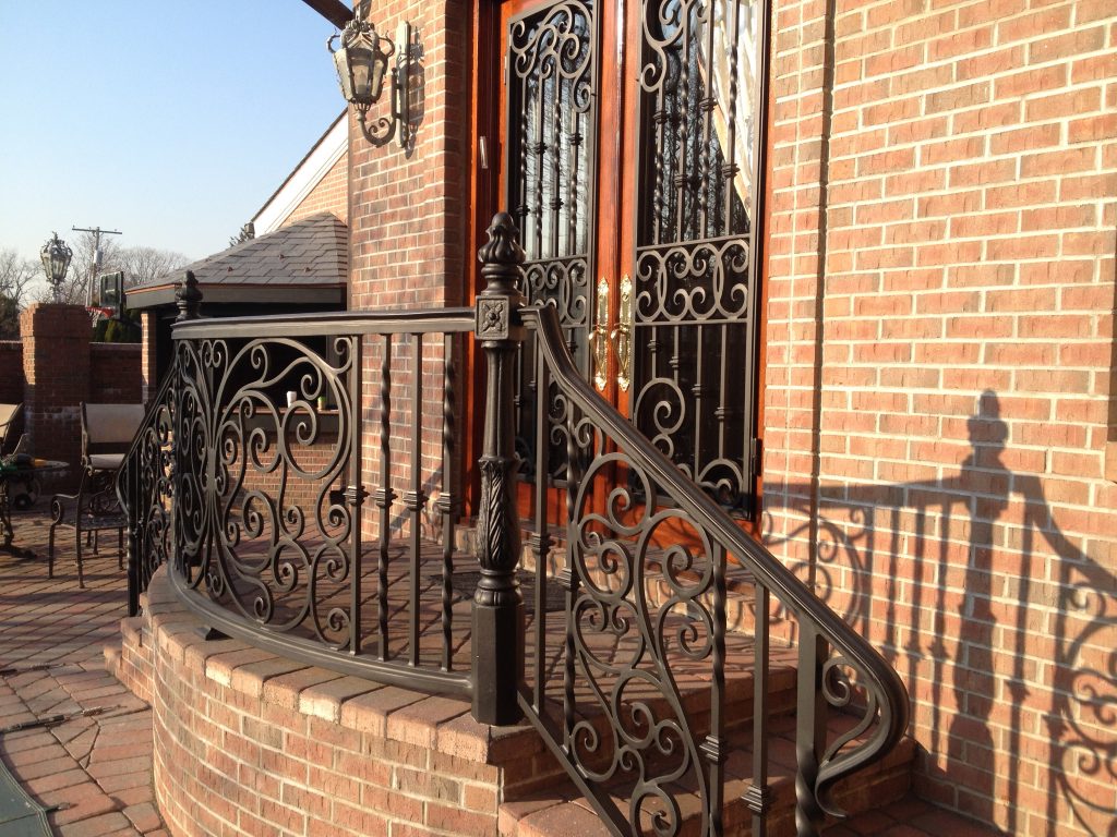 Exterior Custom Railing 7 | Newman Iron Works