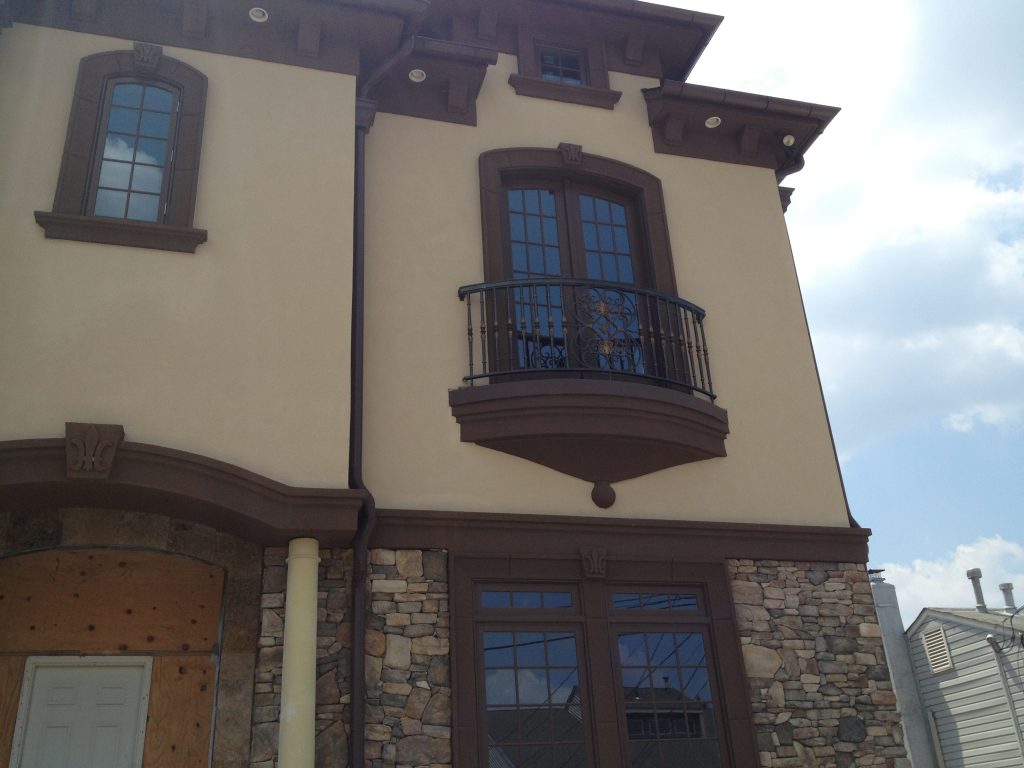 Exterior Faux Balcony Railing 21 | Newman Iron Works