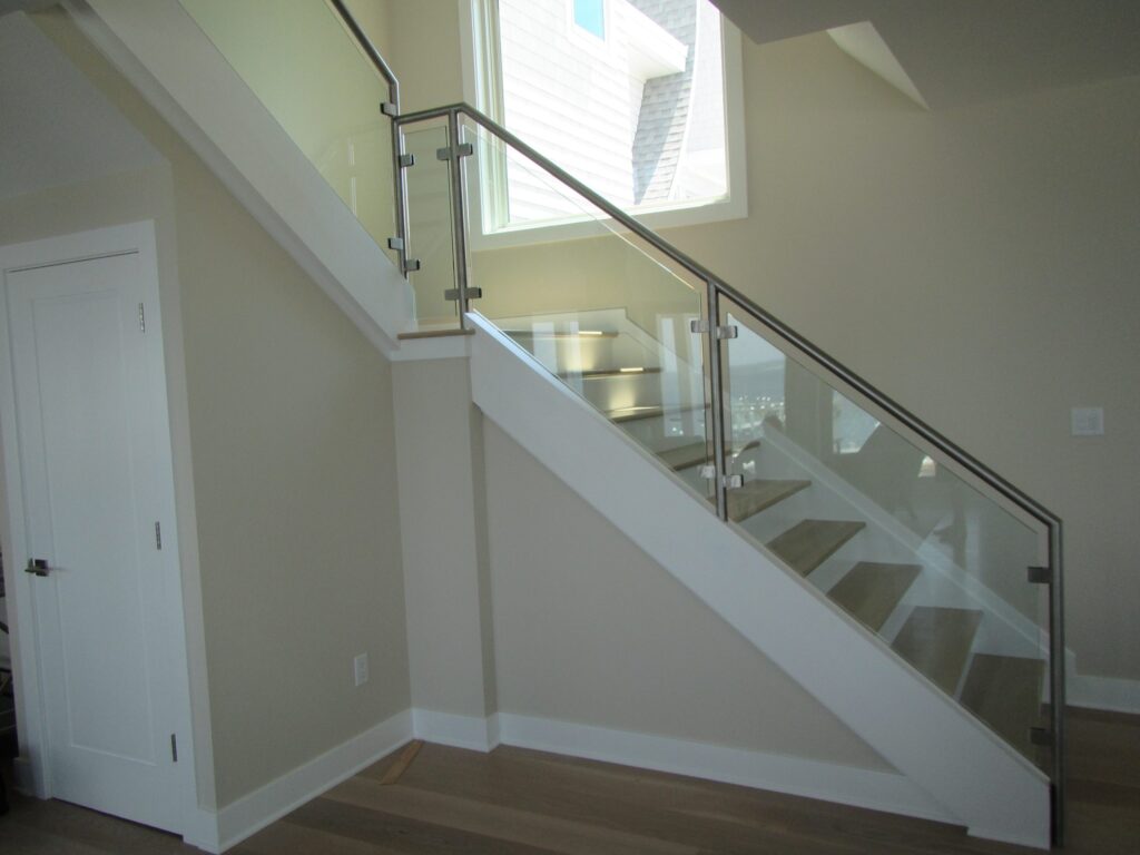 Interior Glass Railing 2 | Newman Iron Works