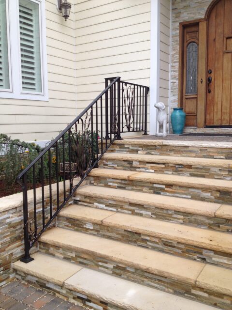 Exterior Custom Railing 17 | Newman Iron Works