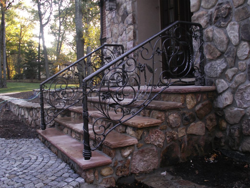 Exterior Custom Railing 25 | Newman Iron Works