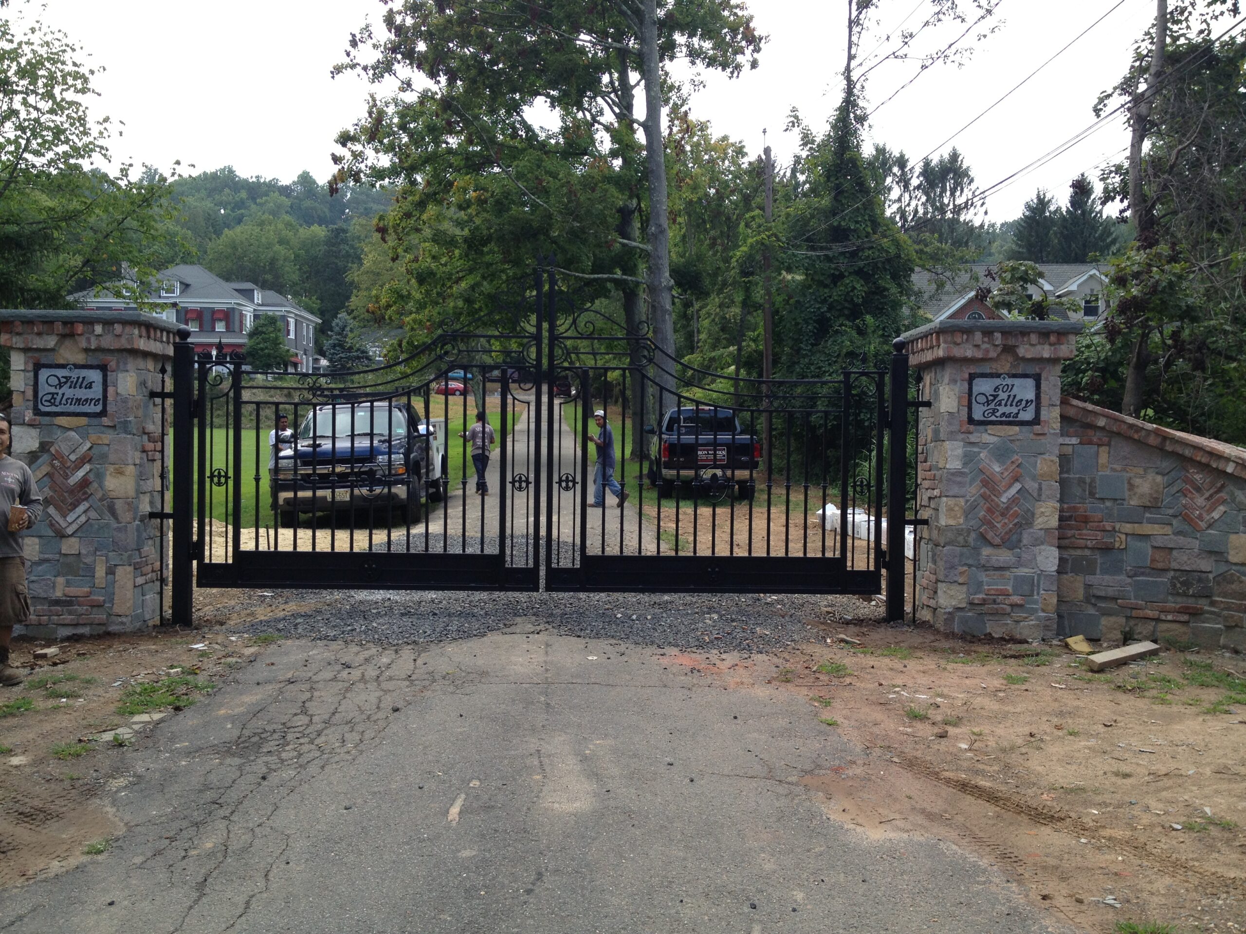 Driveway Gate 13 | Newman Iron Works