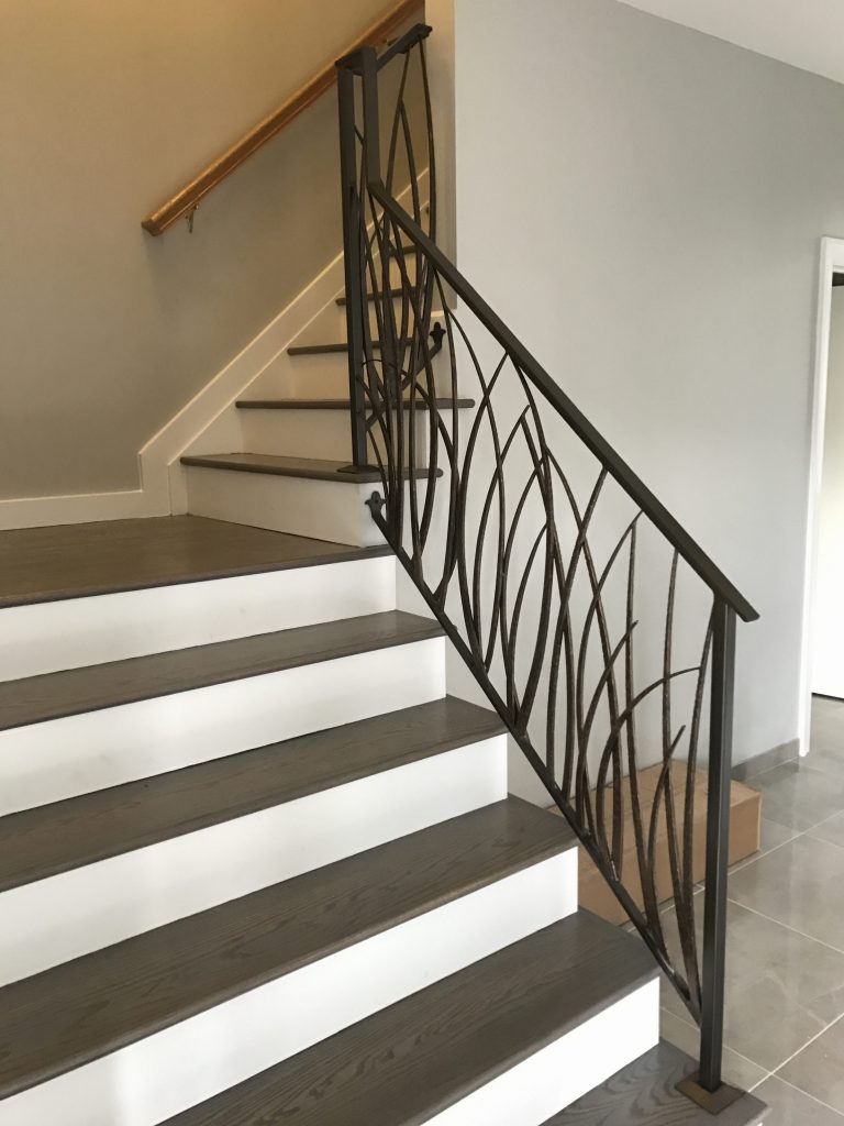 Interior Artistic Railing 23 | Newman Iron Works