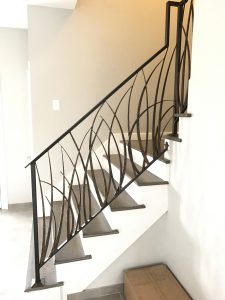 Interior Artistic Railing 23 | Newman Iron Works