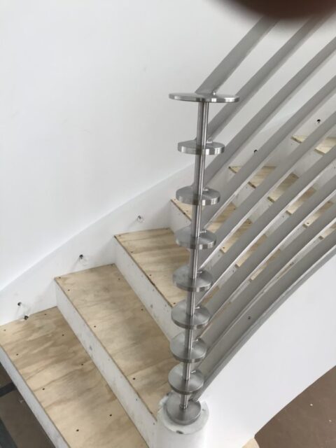 Interior Horizontal Line Railing 3 | Newman Iron Works