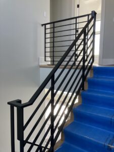 Interior Horizontal Line Railing 7 | Newman Iron Works