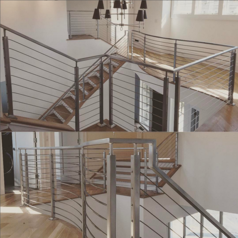 Interior Stainless Steel Railing 16 | Newman Iron Works