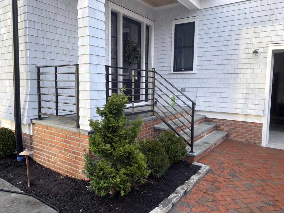 Exterior Metal Railings | Made-To-Order | Newman Iron Works