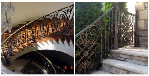 Metal Stair Railings | Custom-made to your design or ours.