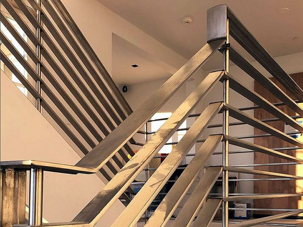 Metal Stair Railings | Custom-made to your design or ours.