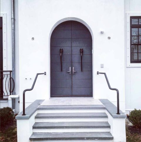 Metal Entry Door 14 | Newman Iron Works