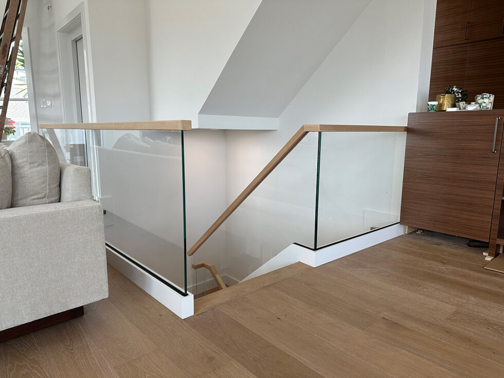Interior Glass Railing 10 | Newman Iron Works