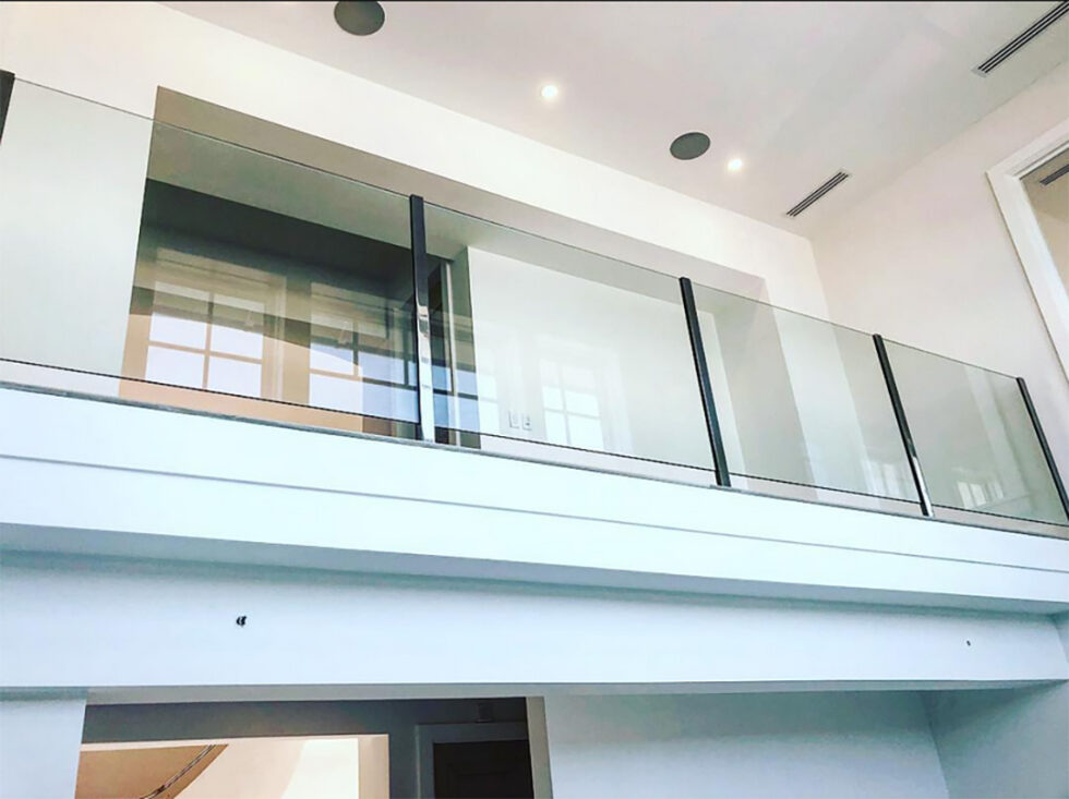 Interior Glass Railing 11 | Newman Iron Works