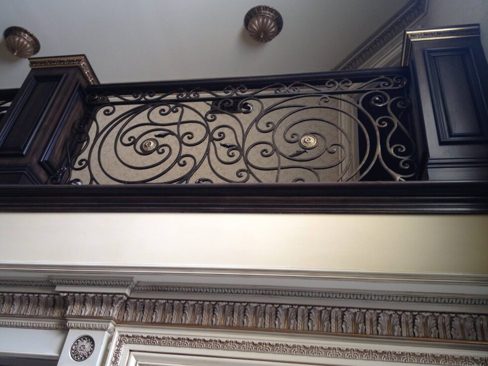 Interior Balcony Railing 11 | Newman Iron Works