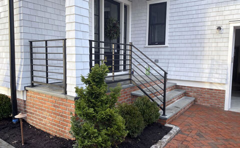 Exterior Metal Railings | Made-To-Order | Newman Iron Works